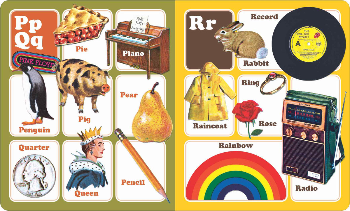 Apples To Zeppelin: A Rockin' Abc!-Children's Board Book – Mountain ...